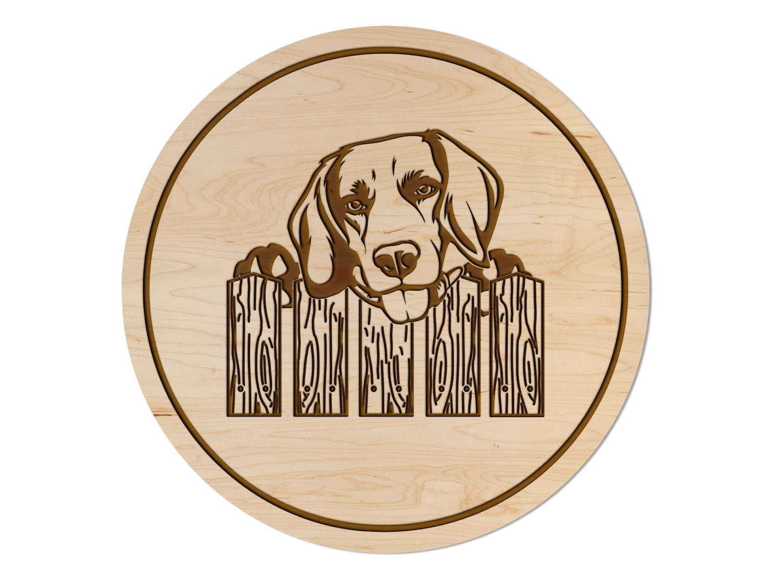 Dog Coaster Multiple Breeds Available Crafted From Cherry - Etsy