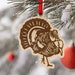 Turkey Hunting Ornament Crafted From Cherry or Maple Wood - Etsy