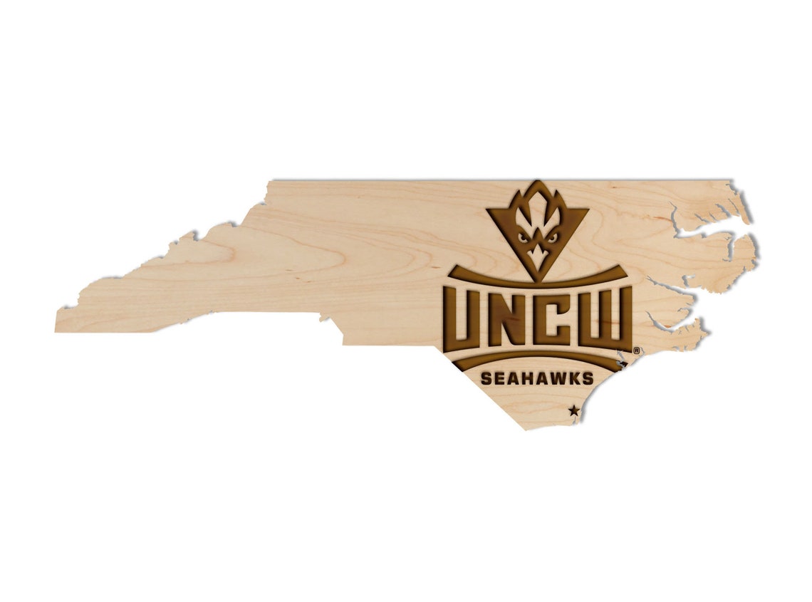 University of North Carolina Wilmington UNCW Wall Hanging - Etsy
