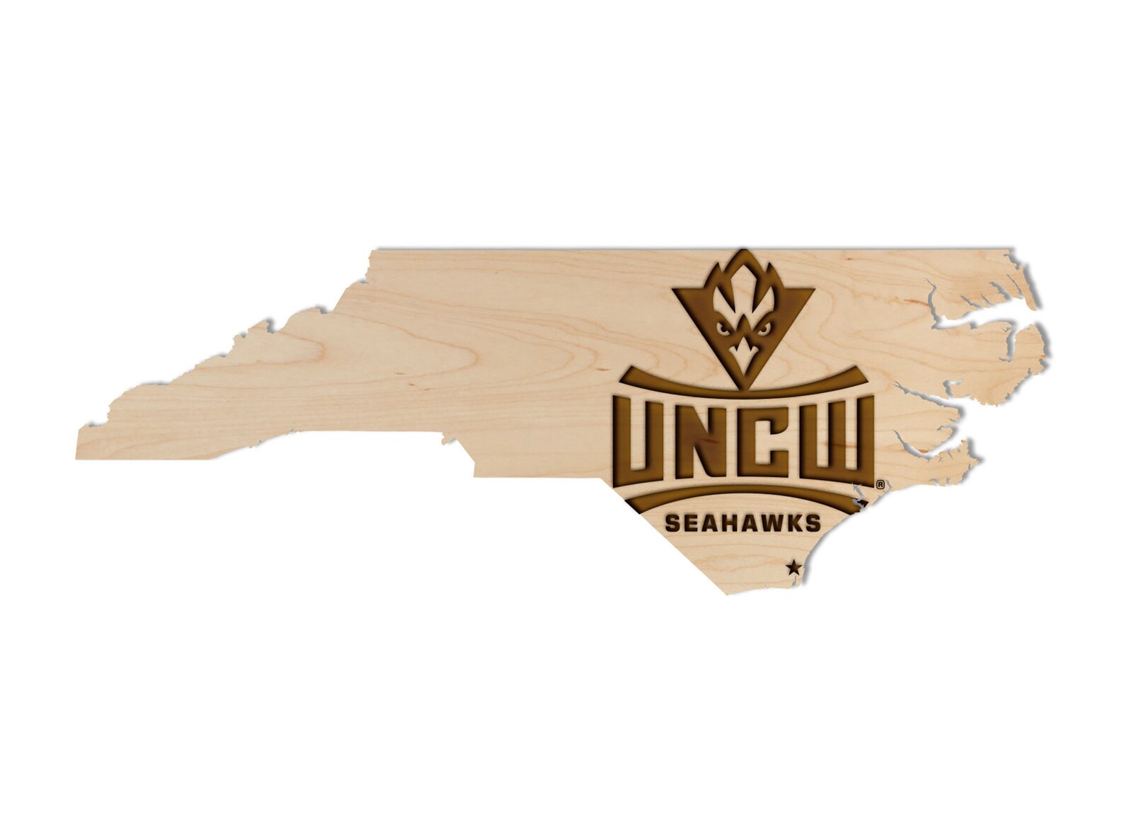 University of North Carolina Wilmington UNCW Wall Hanging - Etsy
