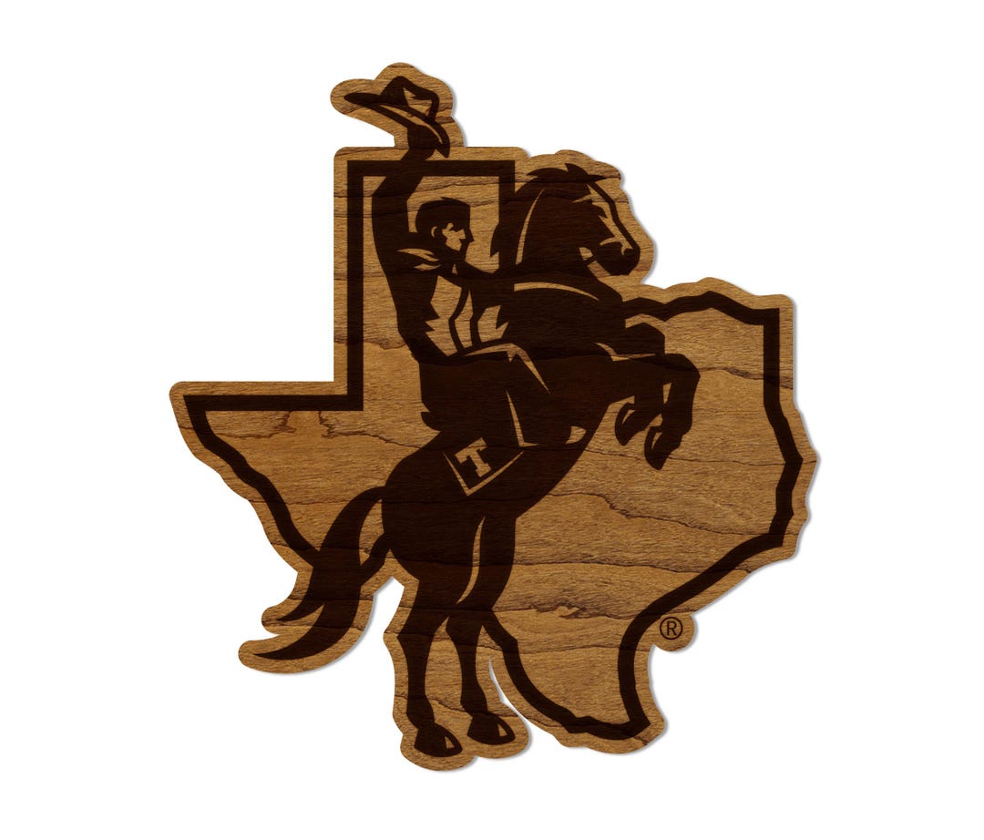 Tarleton State University Spirit Mark Magnet - Crafted From Cherry or ...