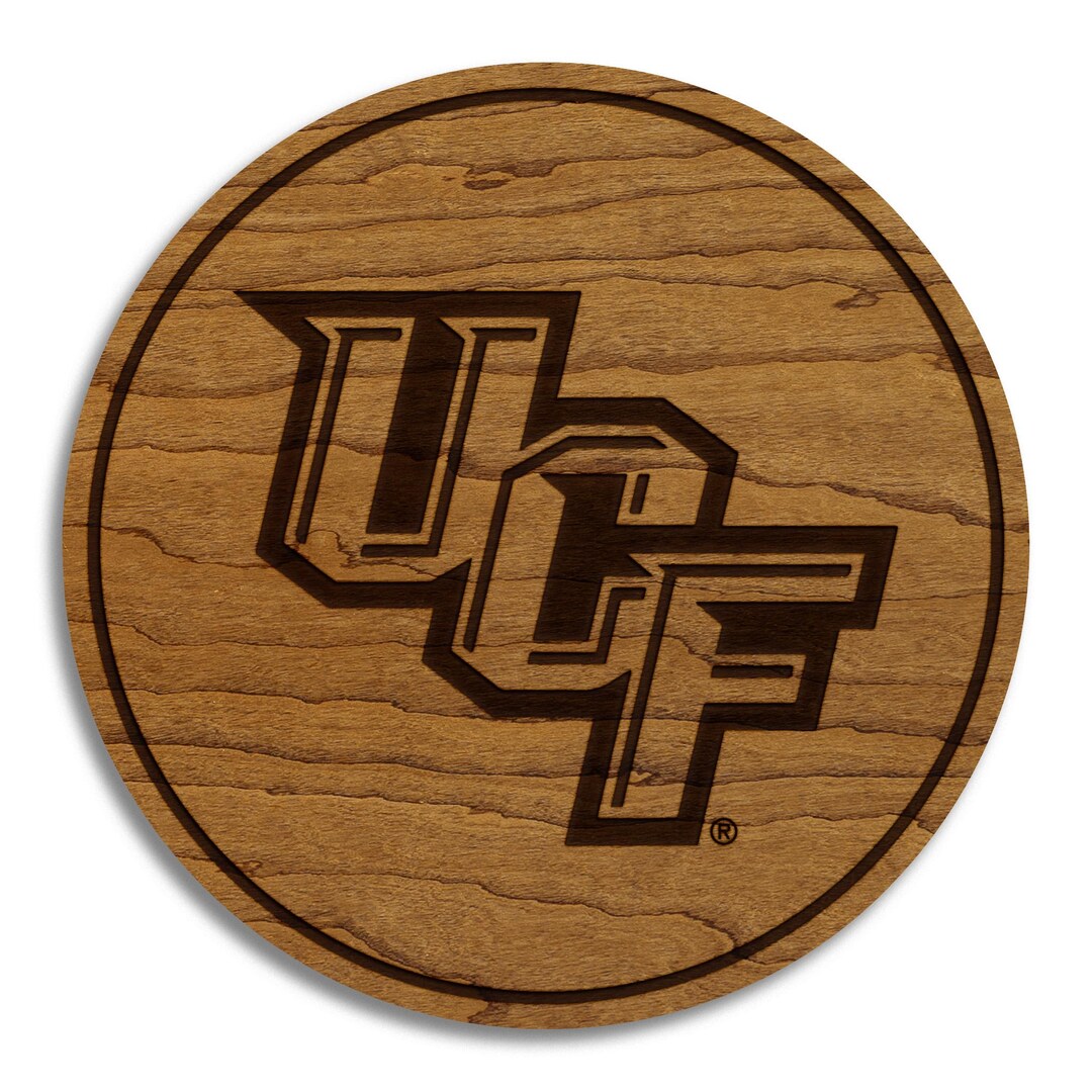 University of Central Florida UCF Coaster – Crafted From Cherry or ...