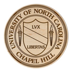 University of North Carolina Chapel Hill UNC Wall Hanging Seal UNC Seal ...