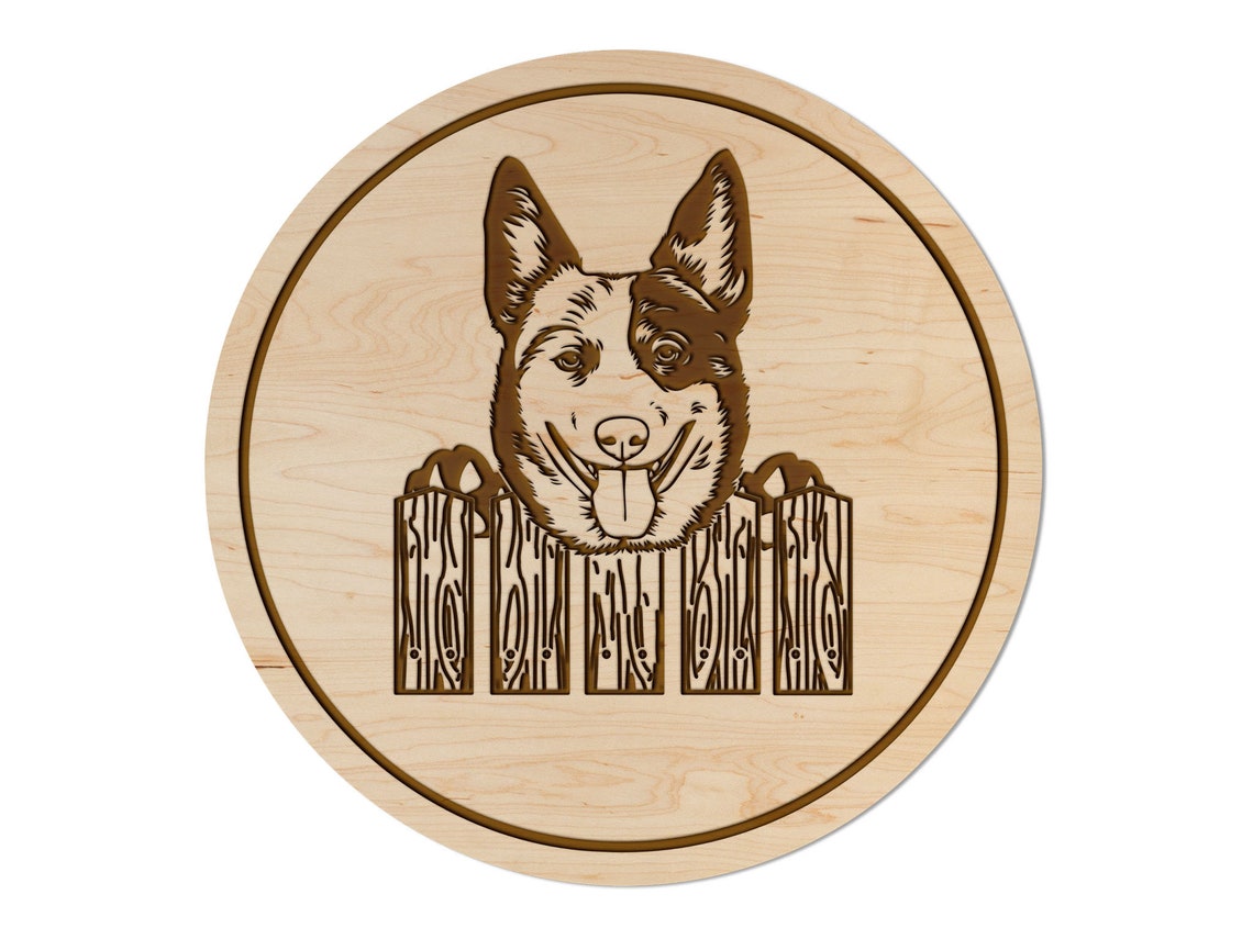 Dog Coaster Multiple Breeds Available Crafted From Cherry - Etsy