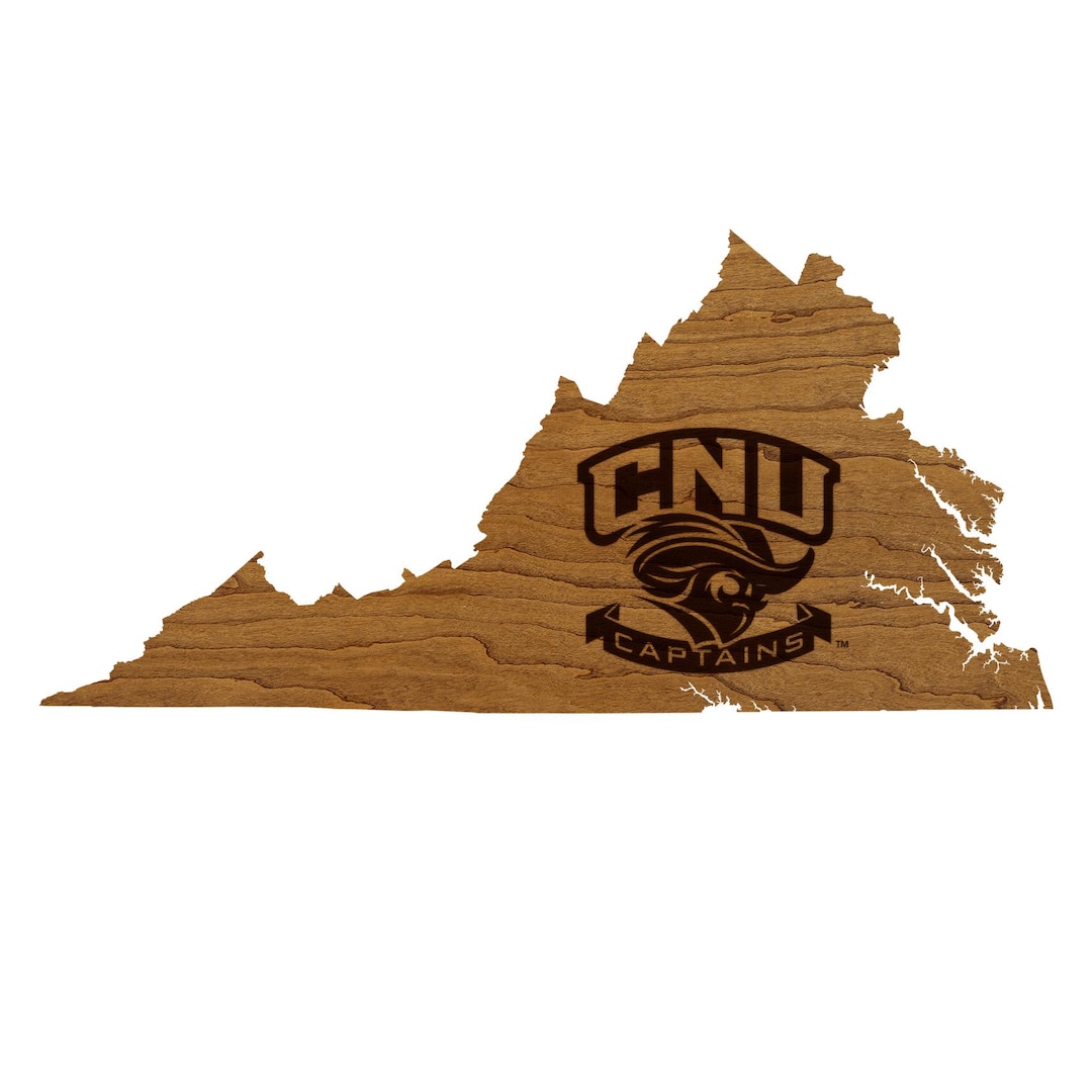 Christopher Newport University Captains on State Wall Hanging - Crafted ...