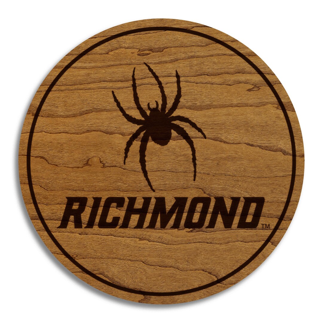 University of Richmond Spiders Coaster – Crafted From Cherry or Maple ...