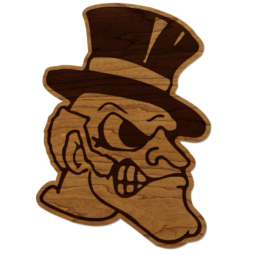 Wake Forest University Demon Deacon Logo Wall Hanging - Crafted From ...