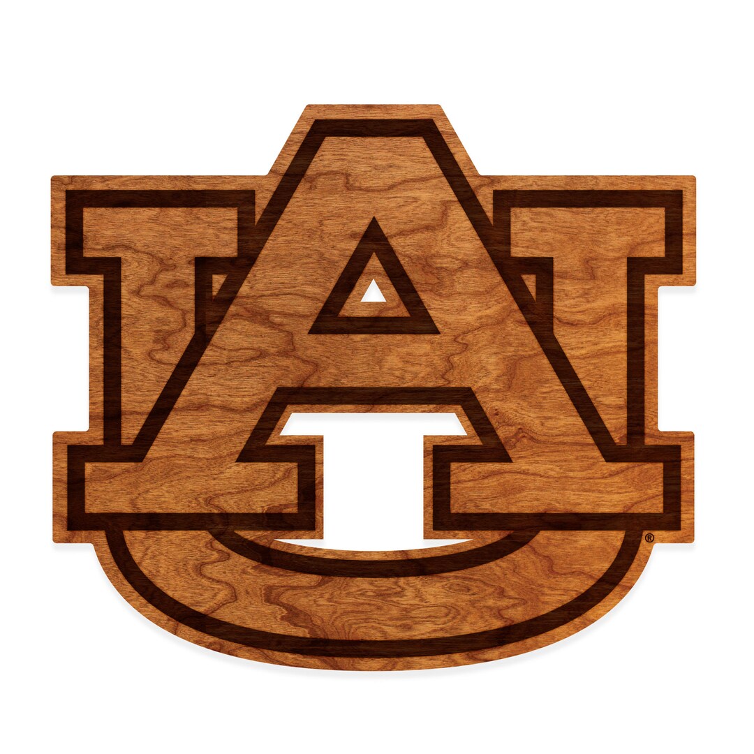 Auburn University AU Wall Hanging Logo au Block Letters - Etsy