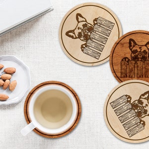 Dog Coaster – Multiple Breeds Available - Crafted From Cherry or Maple ...