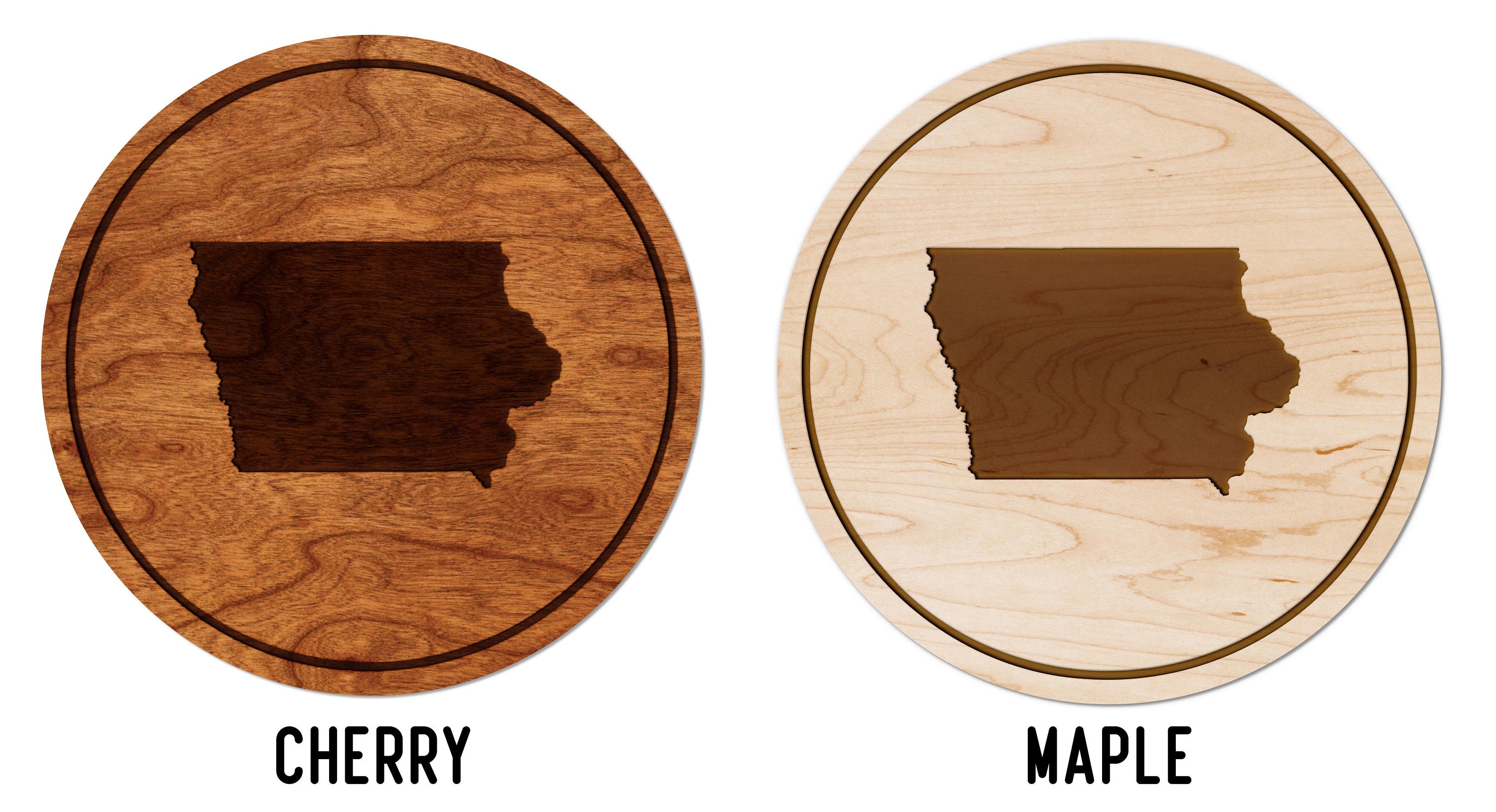 State Map Coaster All 50 States Available Crafted From - Etsy