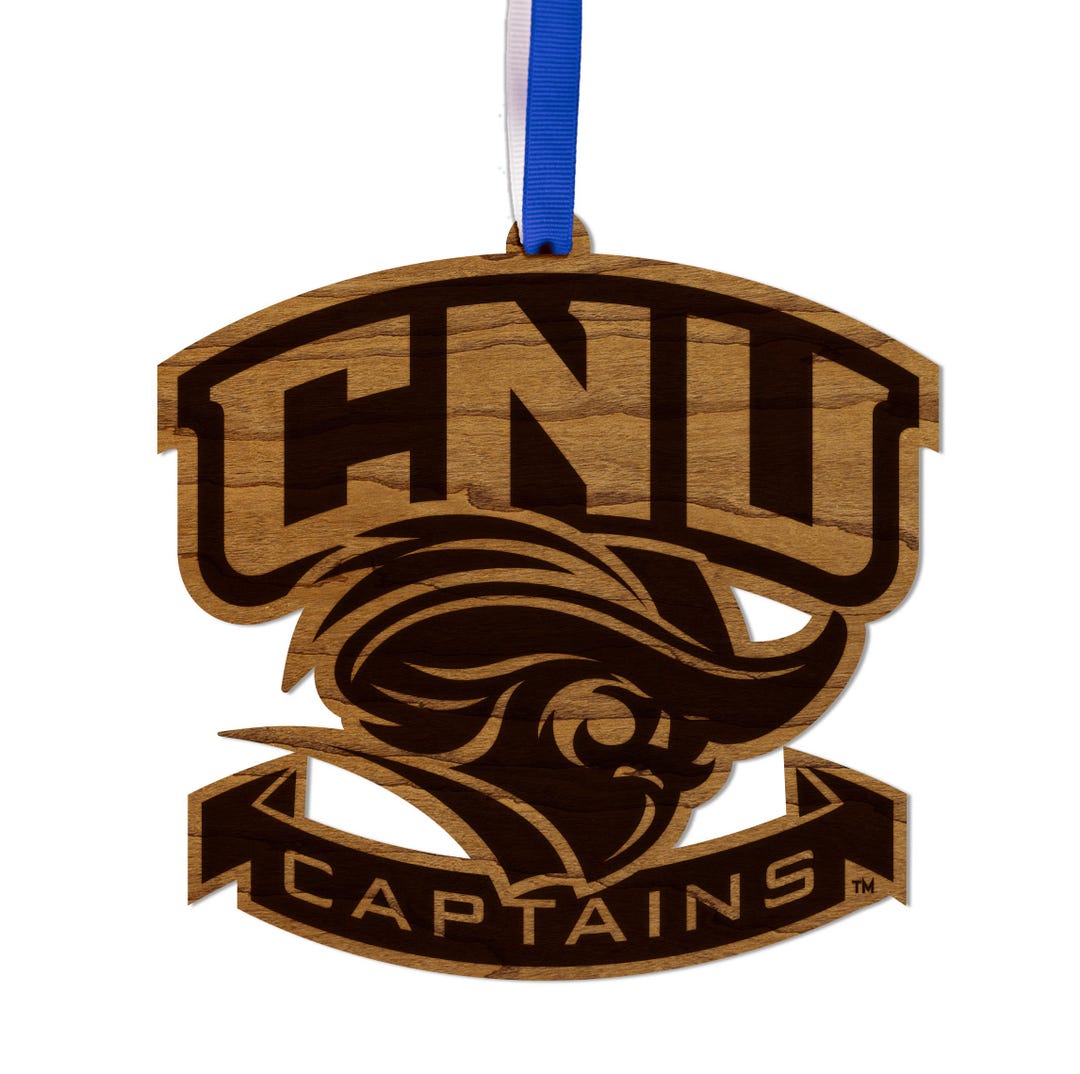 Christopher Newport University Captains Logo Ornament – Crafted From ...