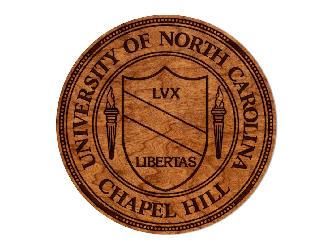 University of North Carolina Chapel Hill UNC Wall Hanging Seal UNC Seal ...