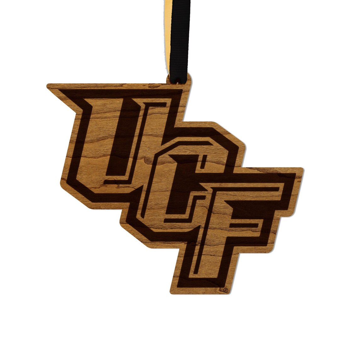 University of Central Florida UCF Ornament – Crafted From Cherry and ...