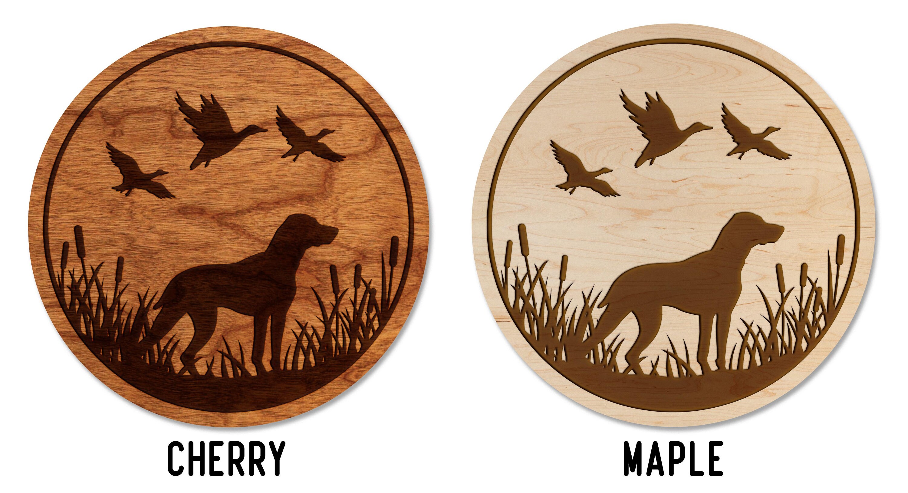 Duck Hunting Coaster Click To See Multiple Designs Crafted | Etsy