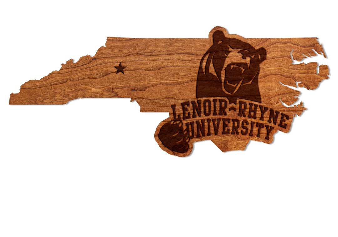 Lenoir Rhyne University LRU Wall Hangings Crafted From Cherry and Maple ...