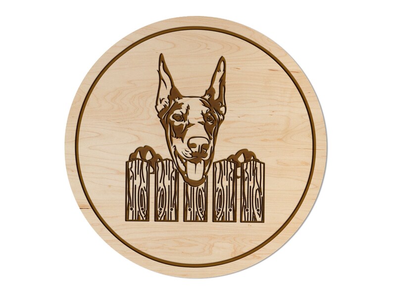 Dog Coaster Multiple Breeds Available Crafted From Cherry - Etsy