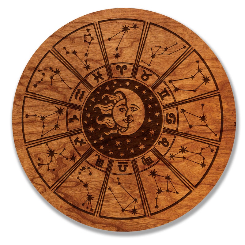 Zodiac Wheel - Etsy