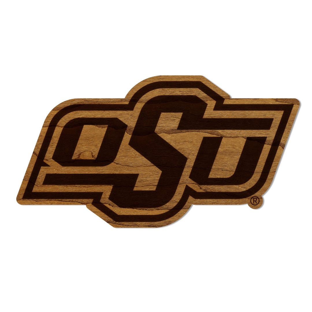 Oklahoma State OSU Magnet - Crafted From Cherry or Maple Wood - Etsy