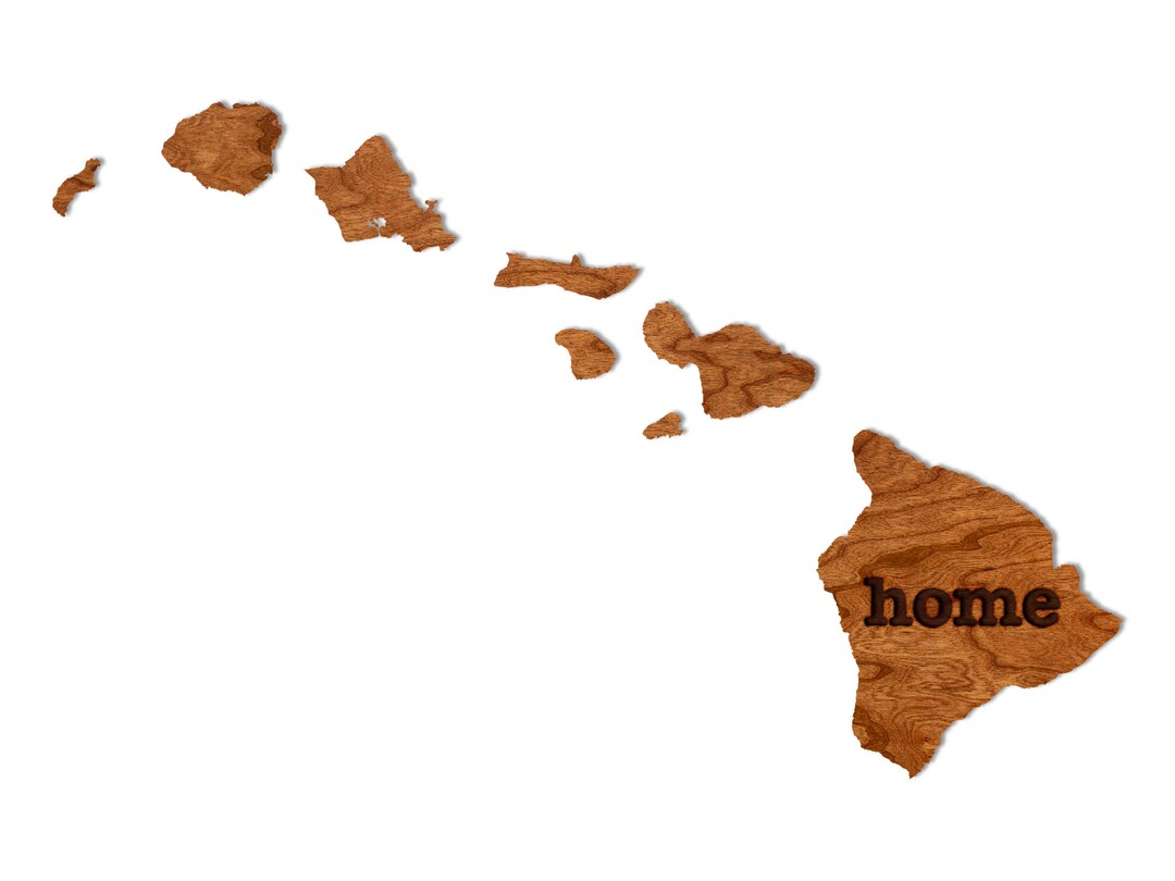 Home State Map All 50 States Available Crafted From Cherry or Maple ...