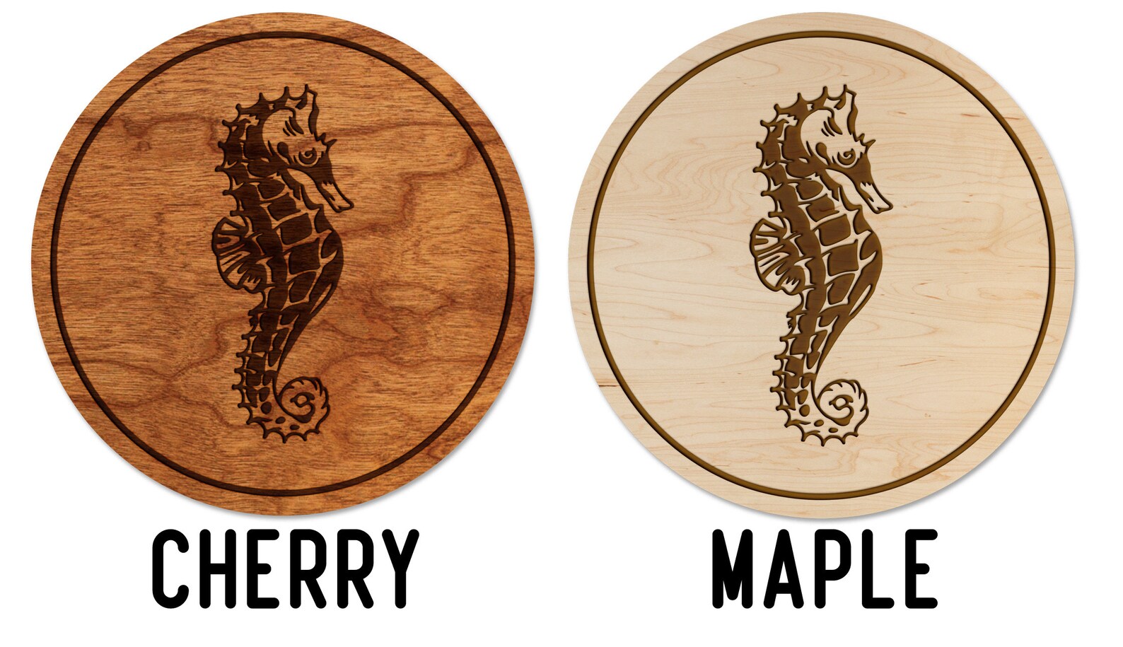 Sea-Life Coaster Multiple Animals Available Crafted from | Etsy