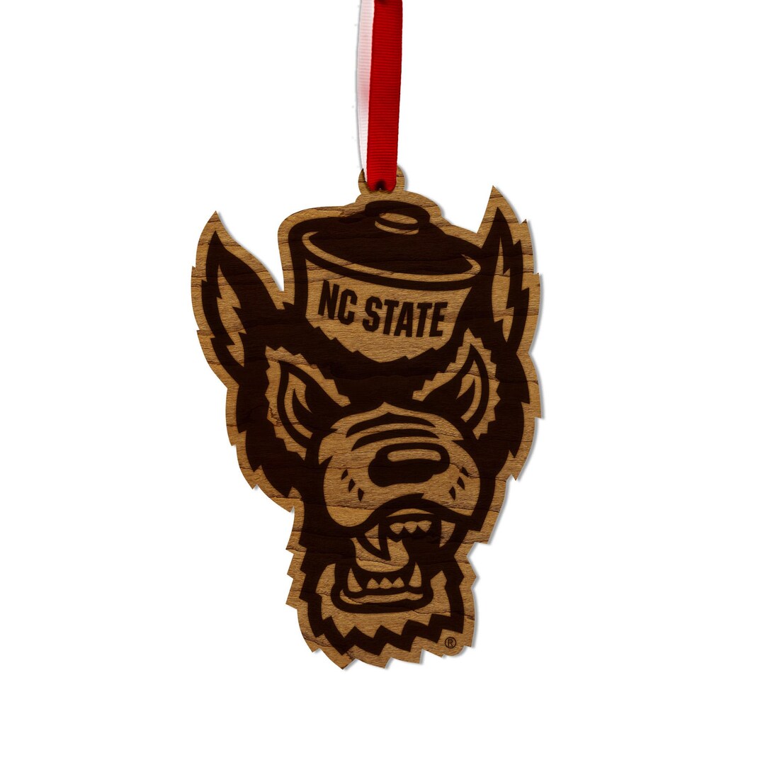 NC State University Tuffy Ornament – Crafted From Cherry or Maple Wood ...