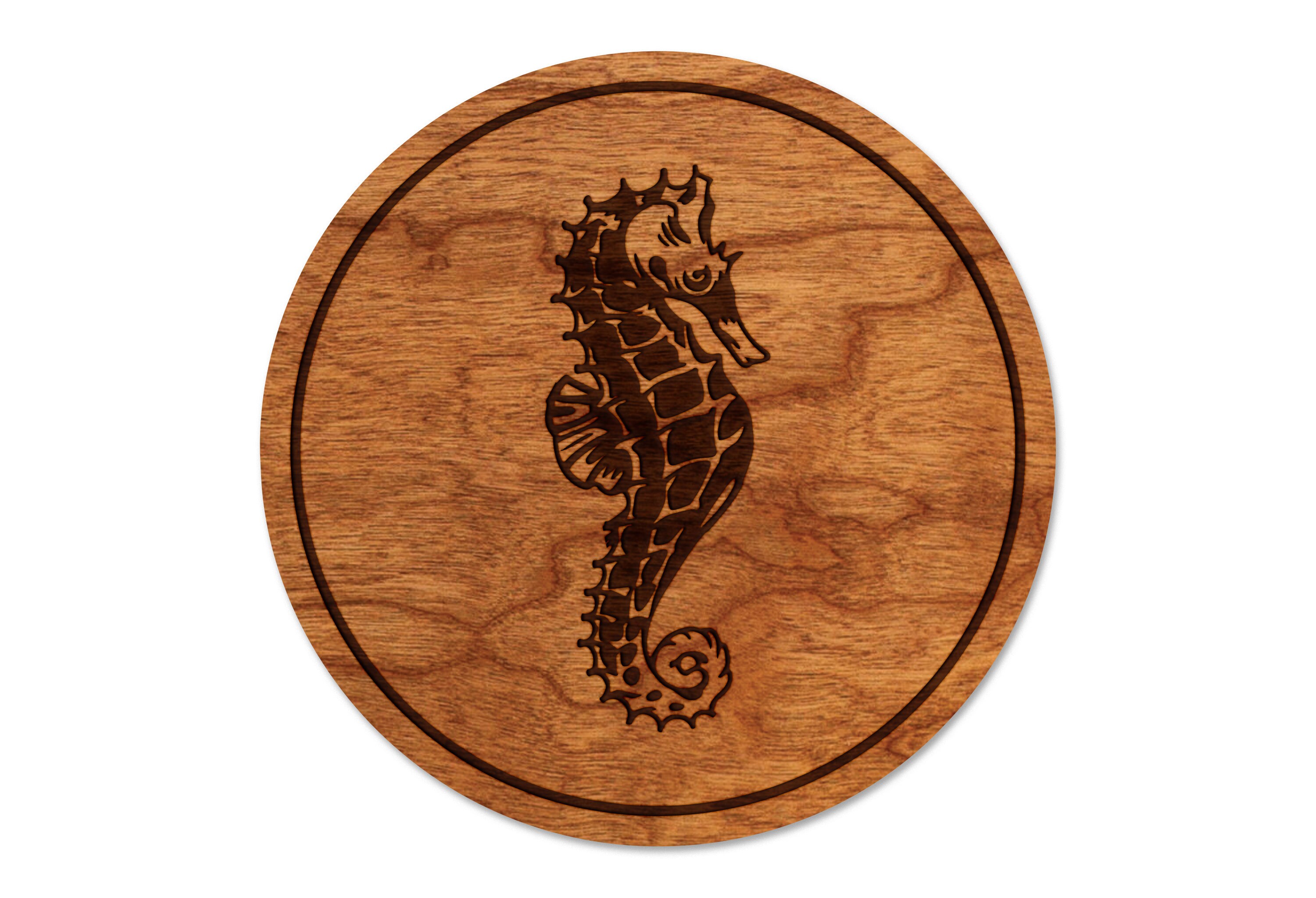 Sea-life Coaster Multiple Animals Available Crafted From - Etsy