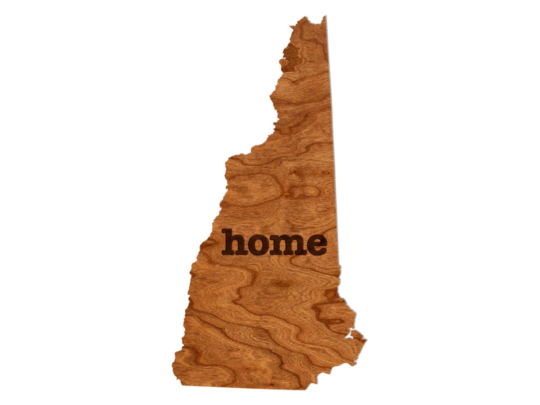 Home State Map - All 50 States Available - Crafted From Cherry or Maple ...
