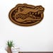 University of Florida Gators Cutout Wall Hanging - Crafted From Cherry ...