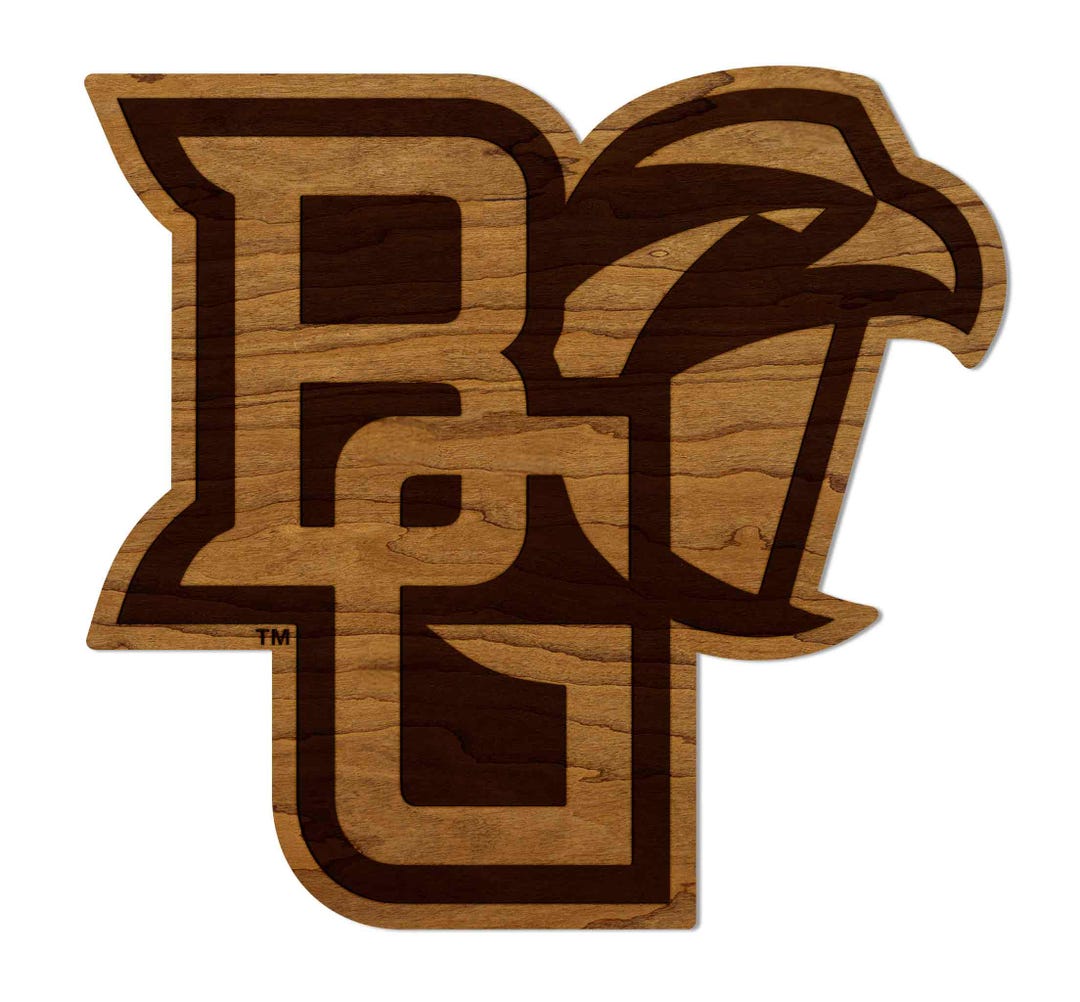 Bowling Green State University BG With Falcon Wall Hanging - Crafted ...