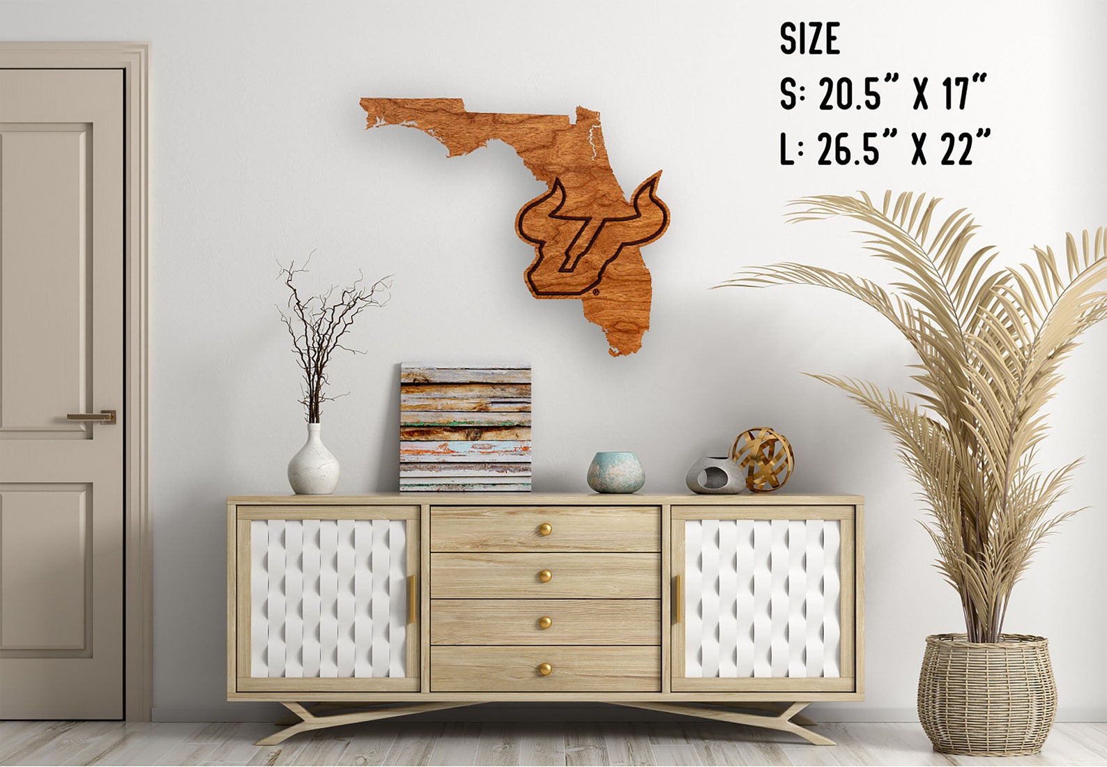 University of South Florida USF Wall Hanging Crafted | Etsy