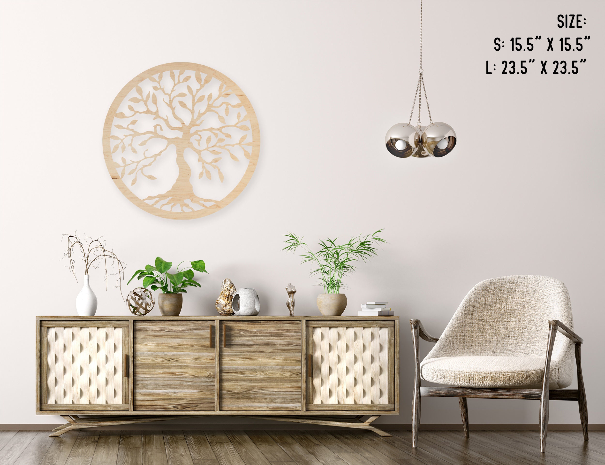 Tree of Life – Wall Hanging – Crafted From Cherry or Maple Wood - Etsy
