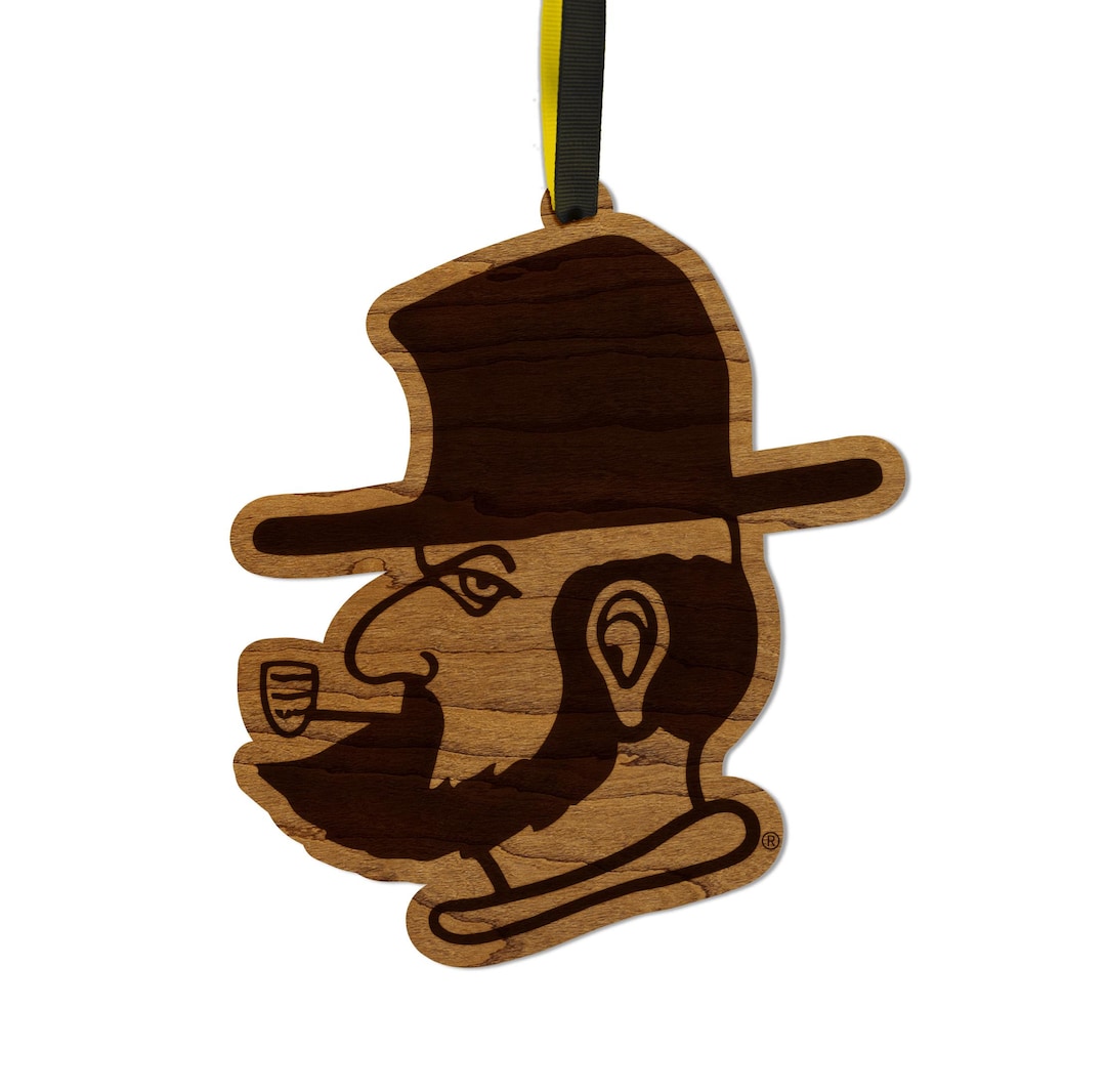 Appalachian State University Yosef Ornament – Crafted From Cherry and ...