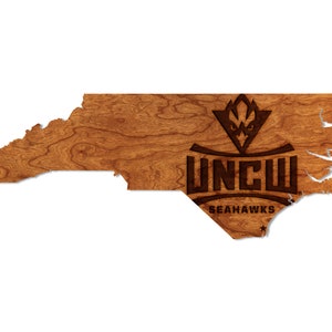 University of North Carolina Wilmington UNCW Wall Hanging Crafted From ...