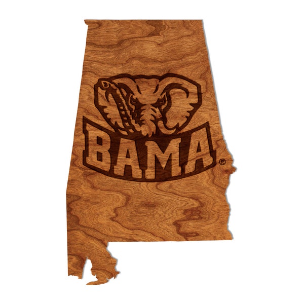 University of Alabama Metal Sign - Etsy