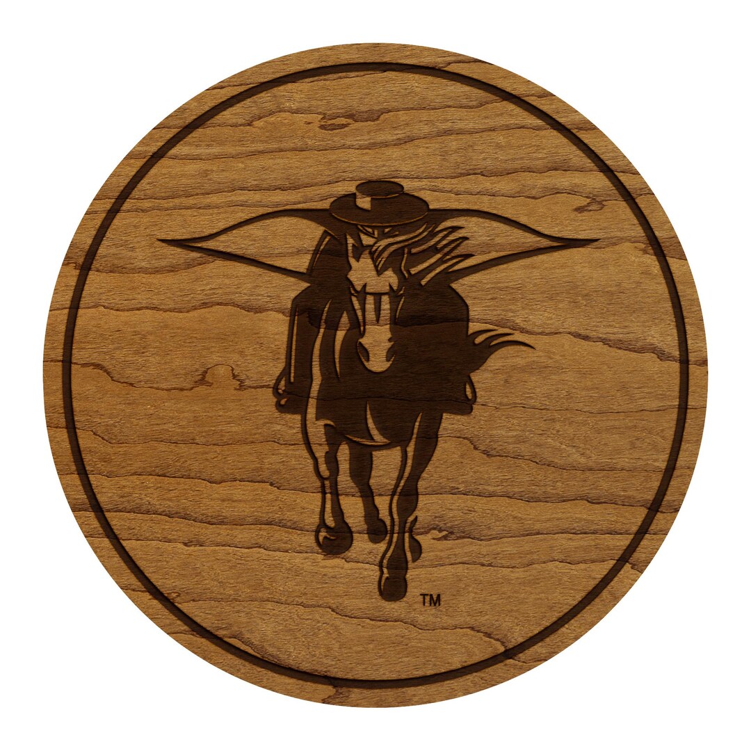 Texas Tech University Red Raider Coaster – Crafted From Cherry or Maple ...