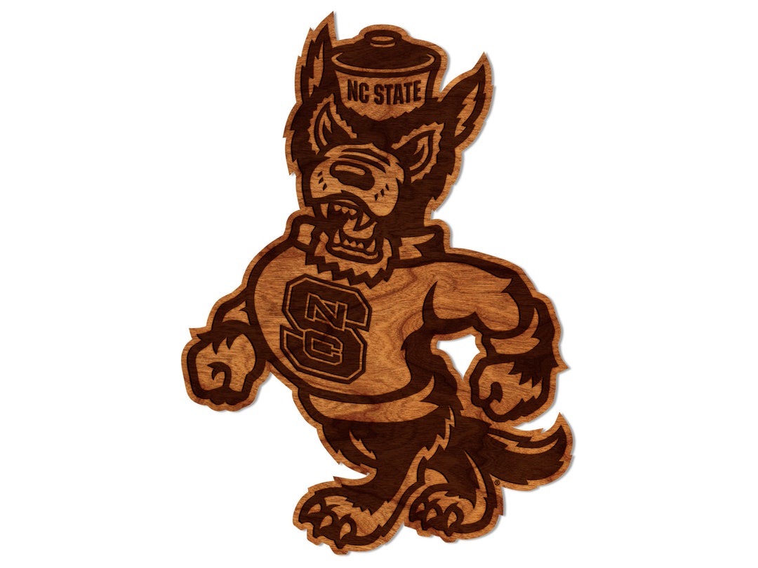NC State University NCSU Wall Hanging Crafted From Cherry and Maple ...