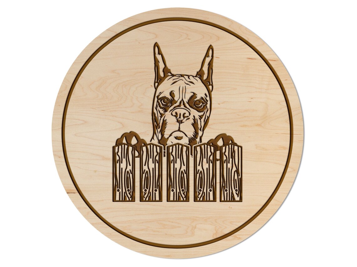 Dog Coaster Multiple Breeds Available Crafted From Cherry - Etsy