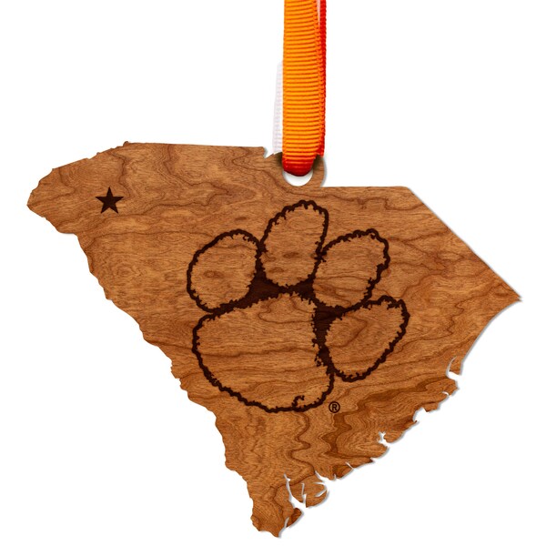 Clemson Ornament - Etsy