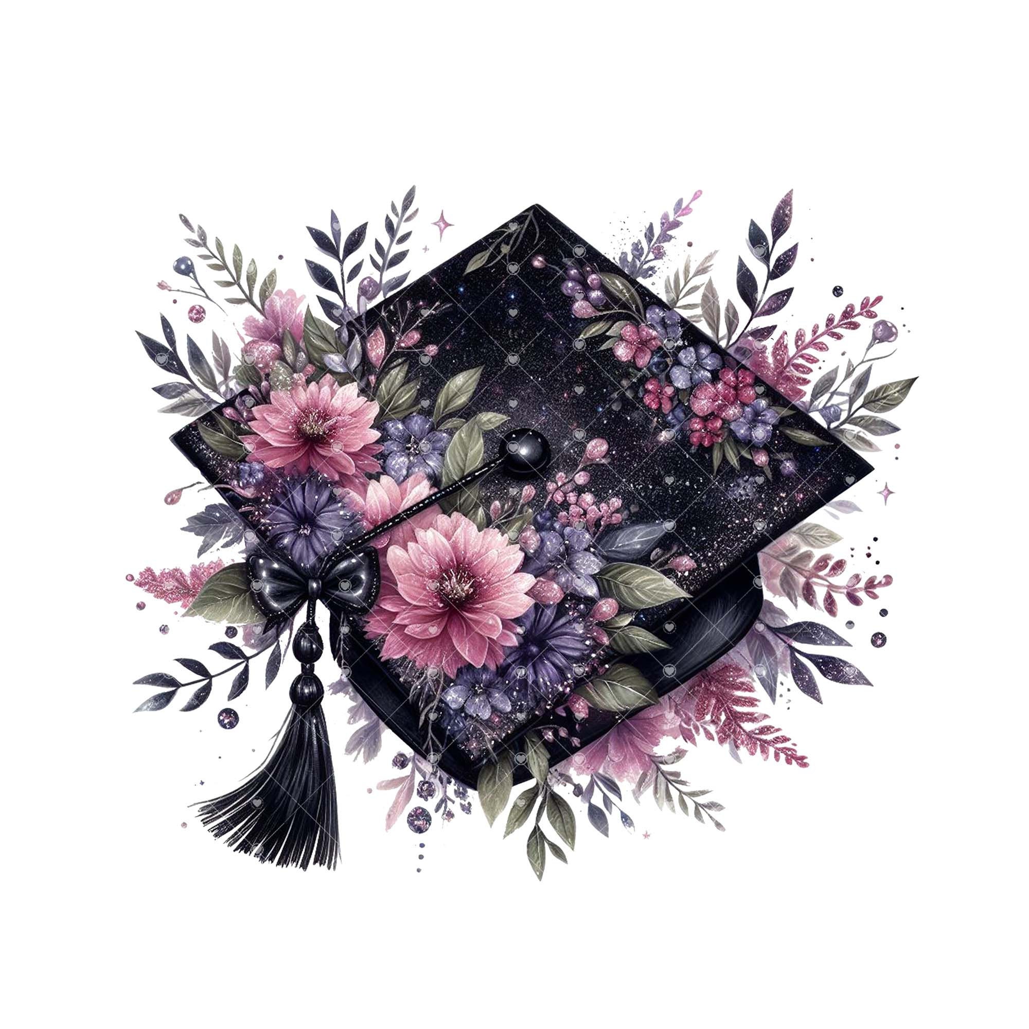 Graduation Cap Sublimation File - Graduation Decor PNG - Sublimation ...