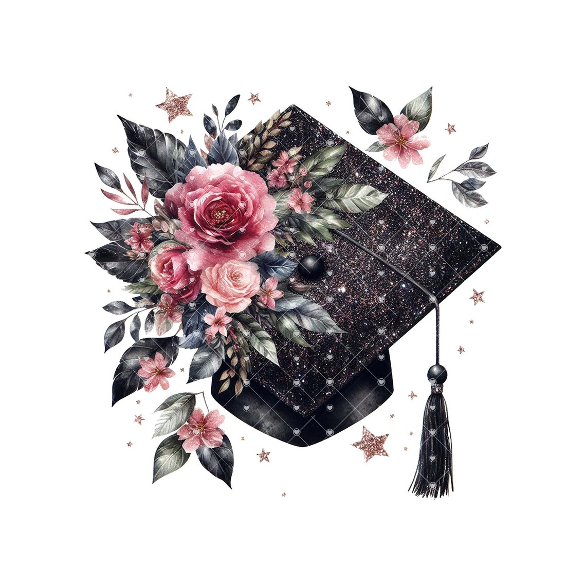 Graduation Cap Sublimation File - Graduation Decor PNG - Sublimation ...