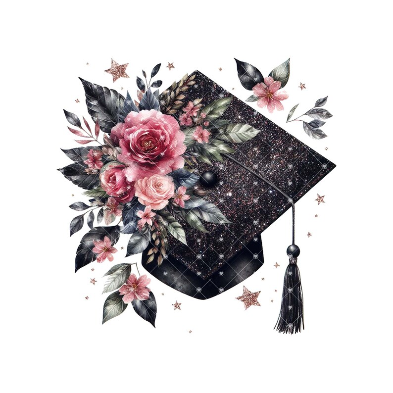 Graduation Cap Sublimation File - Graduation Decor PNG - Sublimation ...