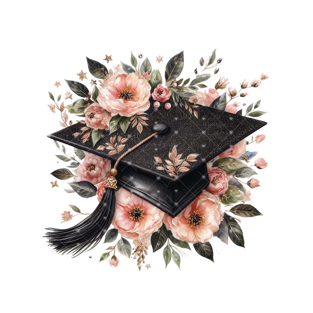 Graduation Cap Sublimation File - Graduation Decor PNG - Sublimation ...