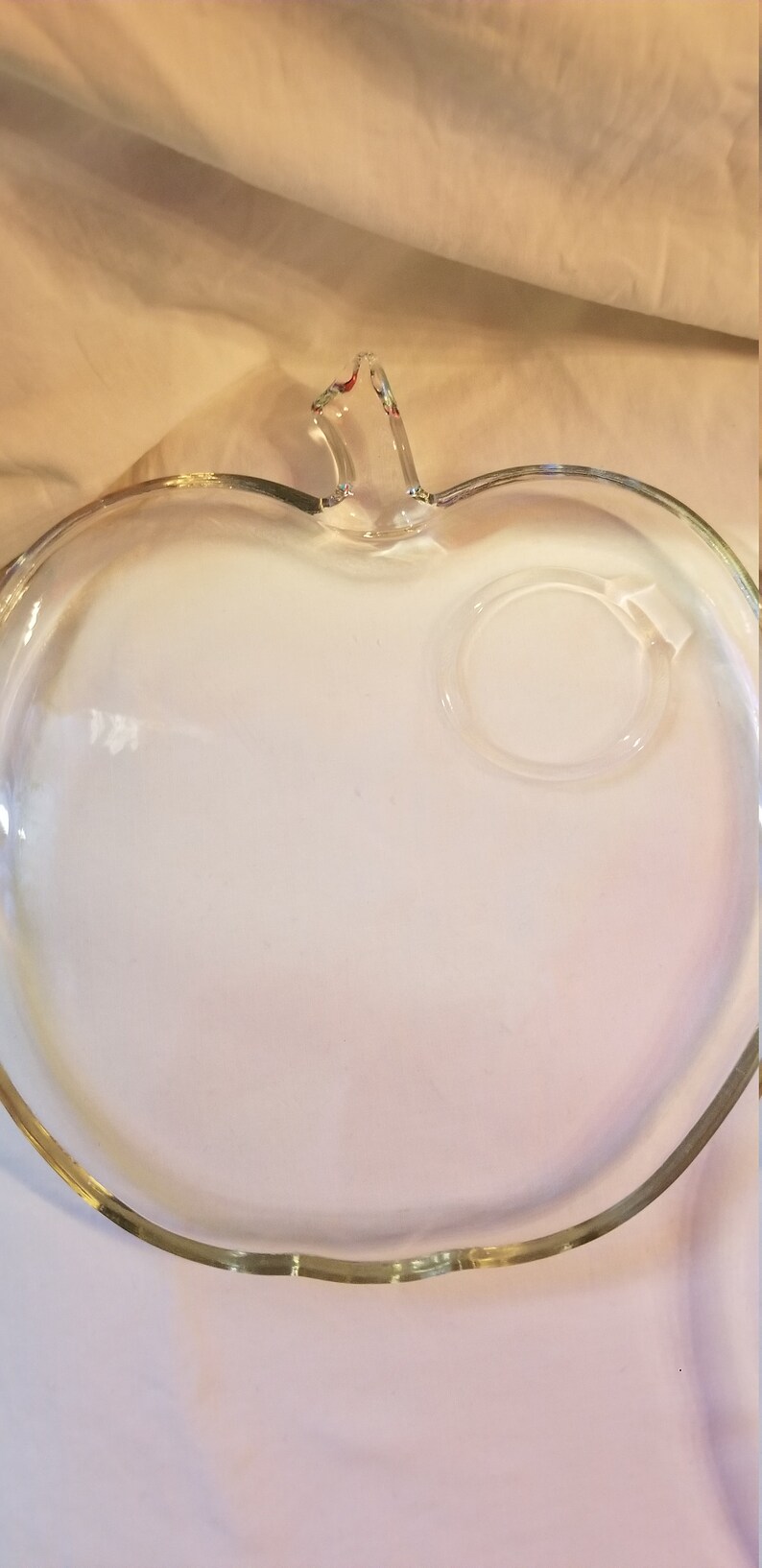 Apple Shaped Glass Plates - Etsy