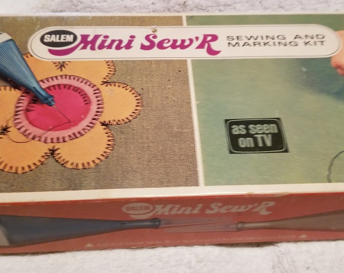 Salem Mini Sew' R Sewing and Marking Kit - Etsy