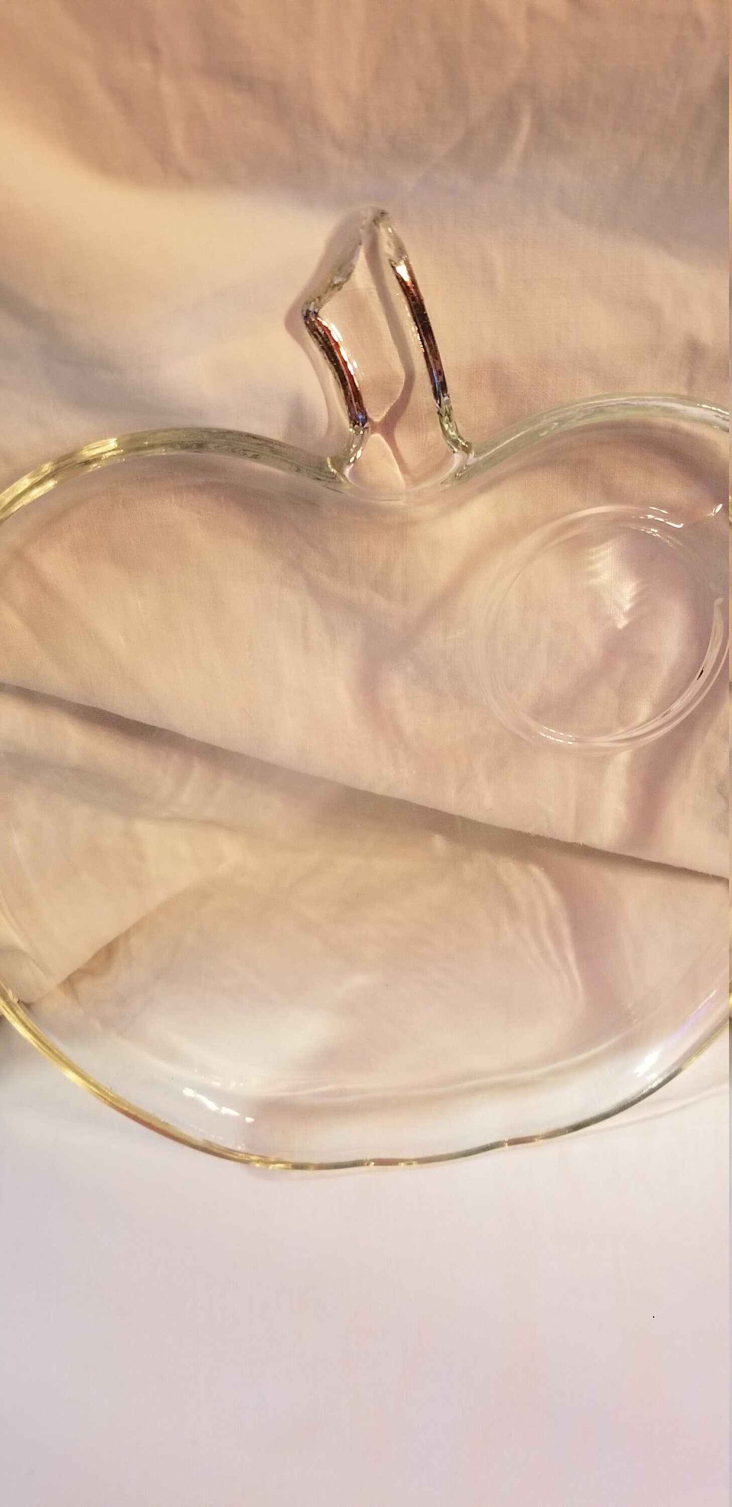 Apple Shaped Glass Plates - Etsy