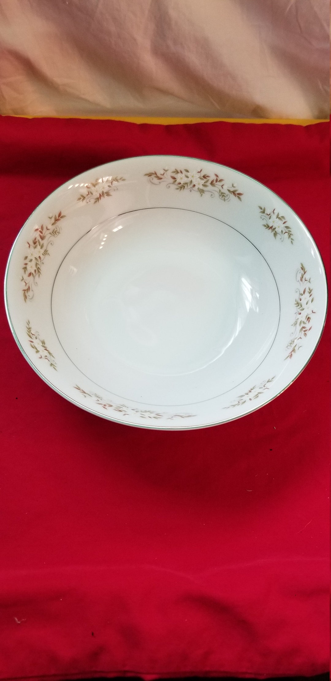 326 Springtime by International Silver Co 9 in Round Vegetable Bowl - Etsy