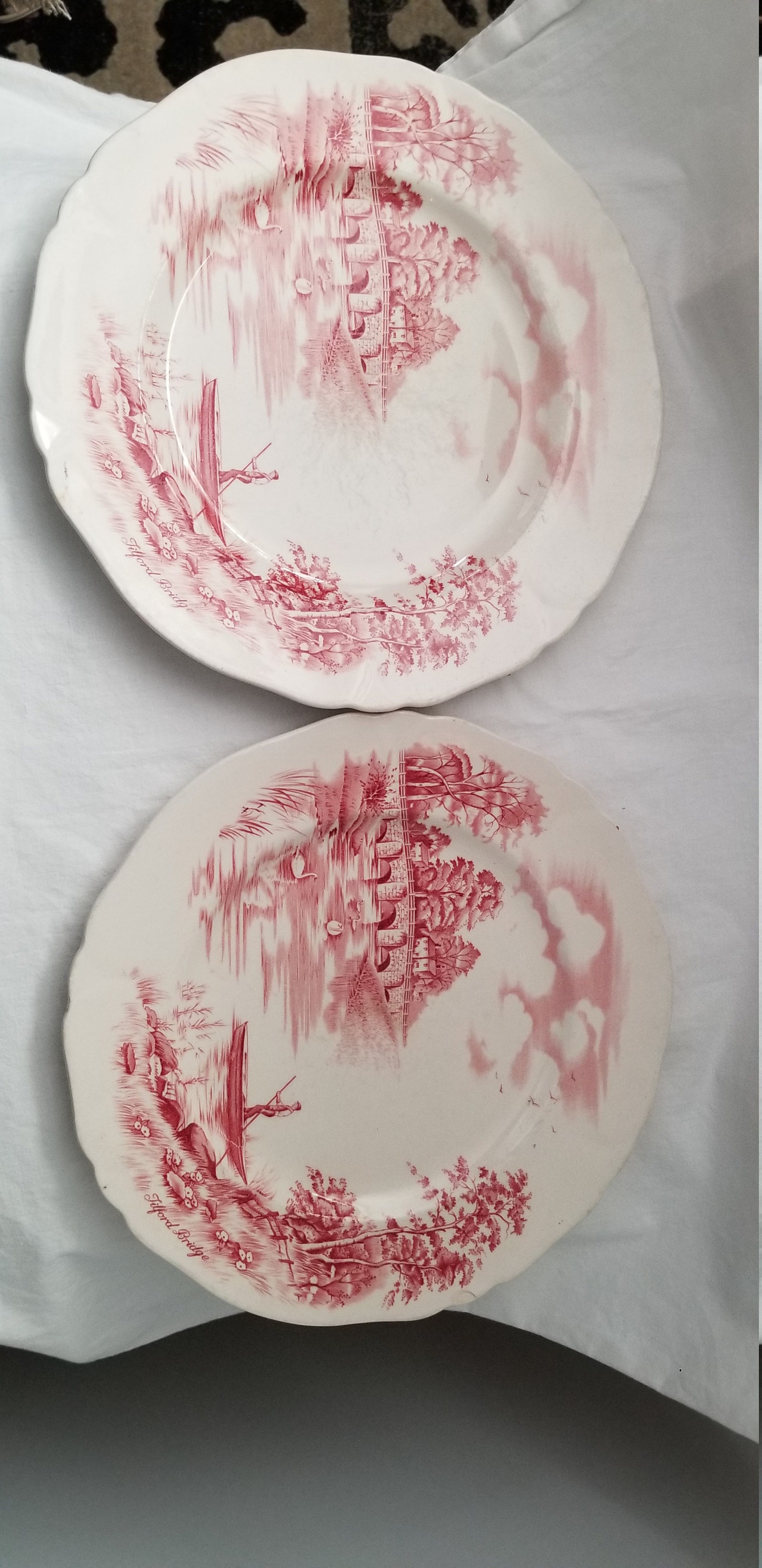 Alfred Meakin Staffordshire England English Bridges Dinner Plate - Etsy UK