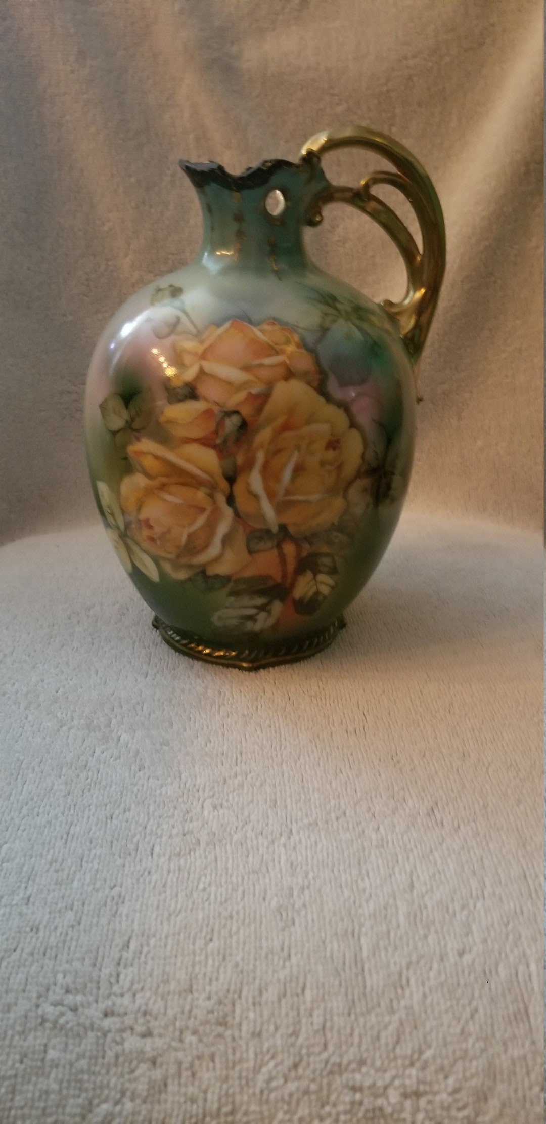 Royal Bayreuth Bavaria Pitcher - Etsy