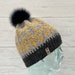 Nanna Hat Knit Pattern Aran Yarn - Etsy