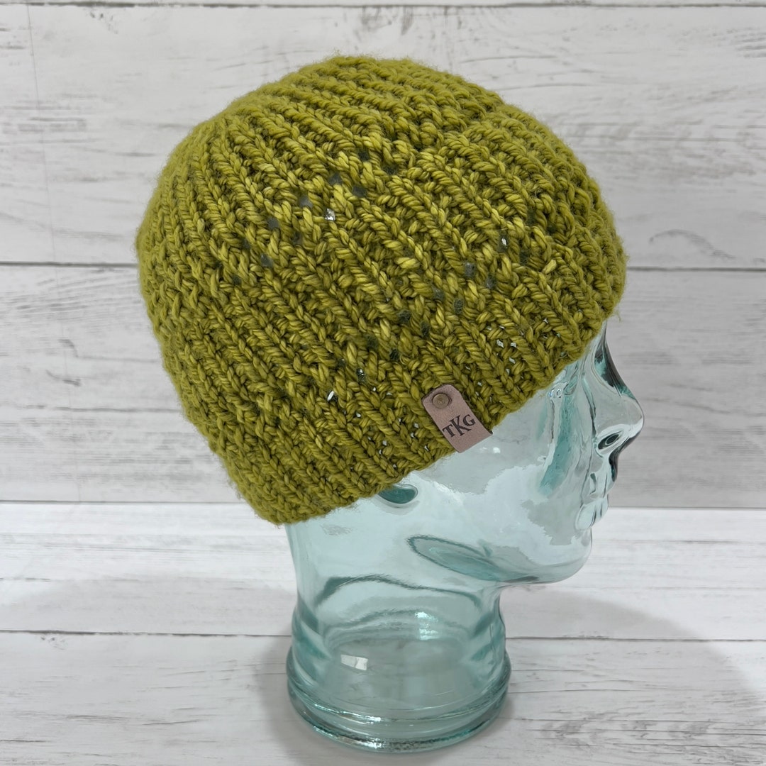 Chutes & Ladders Hat Knit Pattern Bulky Yarn - Etsy